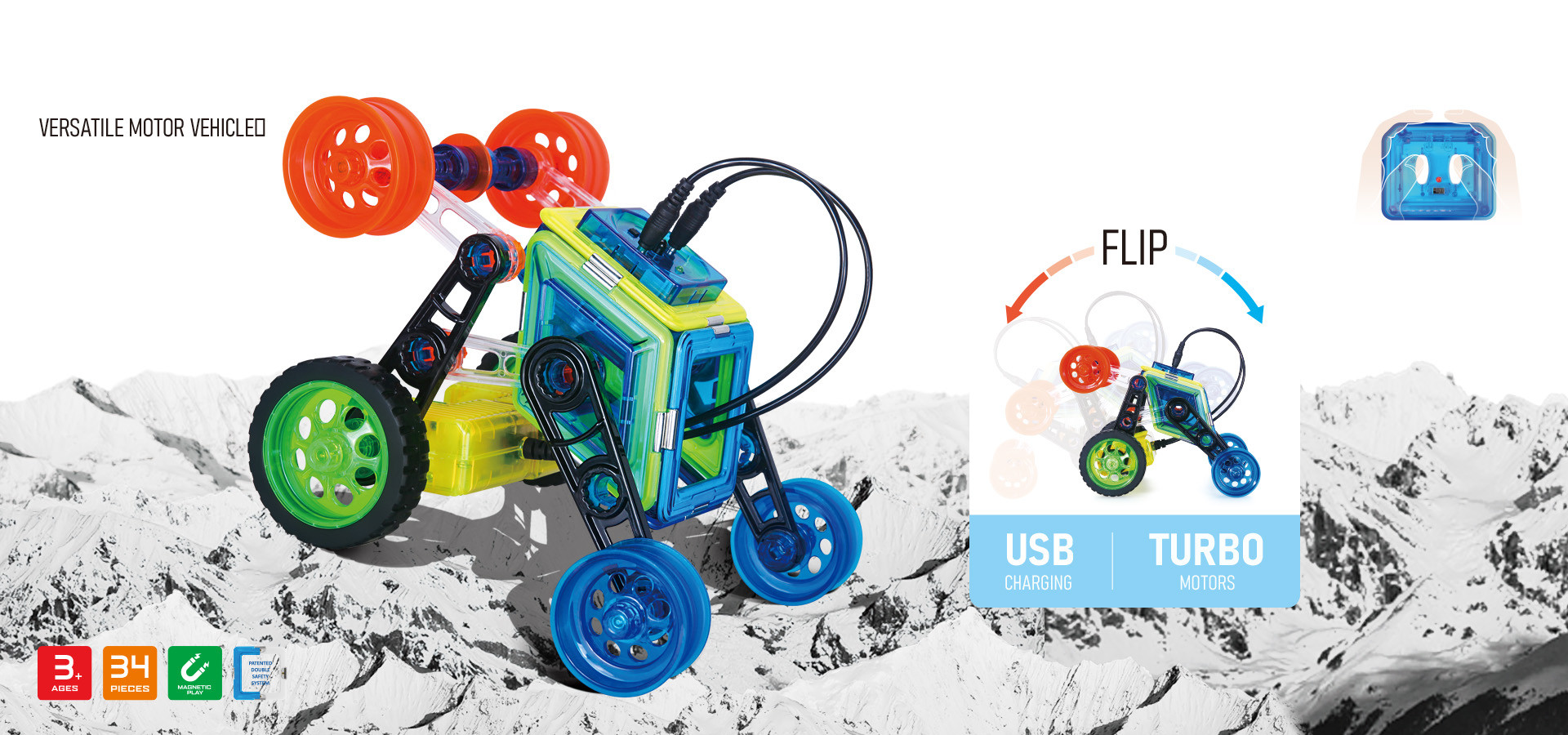 Quality Magnetic Block Sets & Magnetic Tiles Remote Control Car factory ...